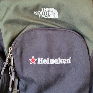 The North Face | Bags | The North Face Heineken Green Black Backpack ...
